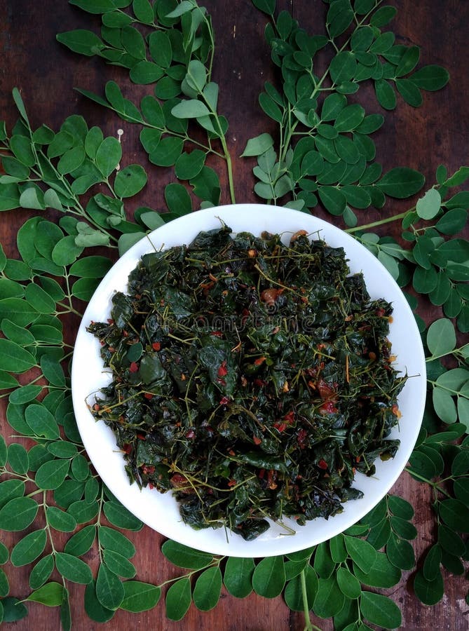 Fresh and Healthy Green Murunga Leaves Stock Image - Image of fresh ...