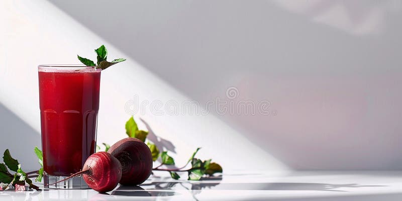 Fresh and Healthy Red Beet Juice. Healthy Eating. Stock Illustration ...