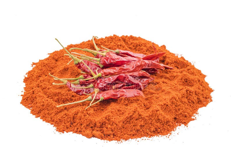 Red Chilli Powder stock image. Image of cuisine, chilli - 105608087