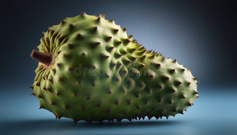 Fresh Healthy Soursop Isolated Stock Illustration - Illustration of ...