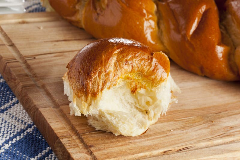 Fresh Homemade Challah Bread Stock Image - Image of traditional, baking ...