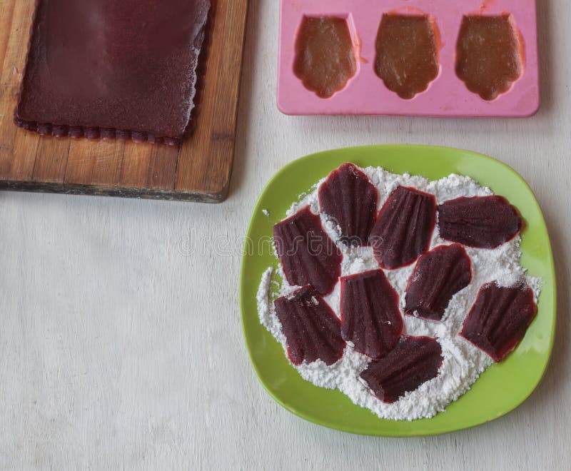 Fresh Homemade Fruit Pastes Stock Image - Image of cooking, organic ...