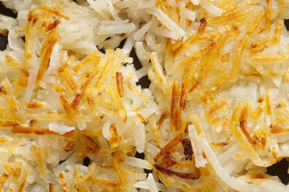 Fresh Homemade Hash Browns stock photo. Image of fried - 27399210