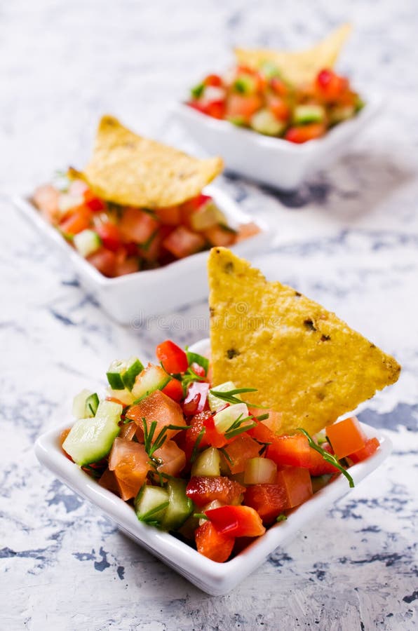 Fresh homemade salsa stock photo. Image of restaurant - 72249094