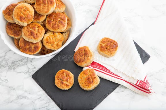 Fresh Homemade Scone with Cheese Stock Photo - Image of traditional ...