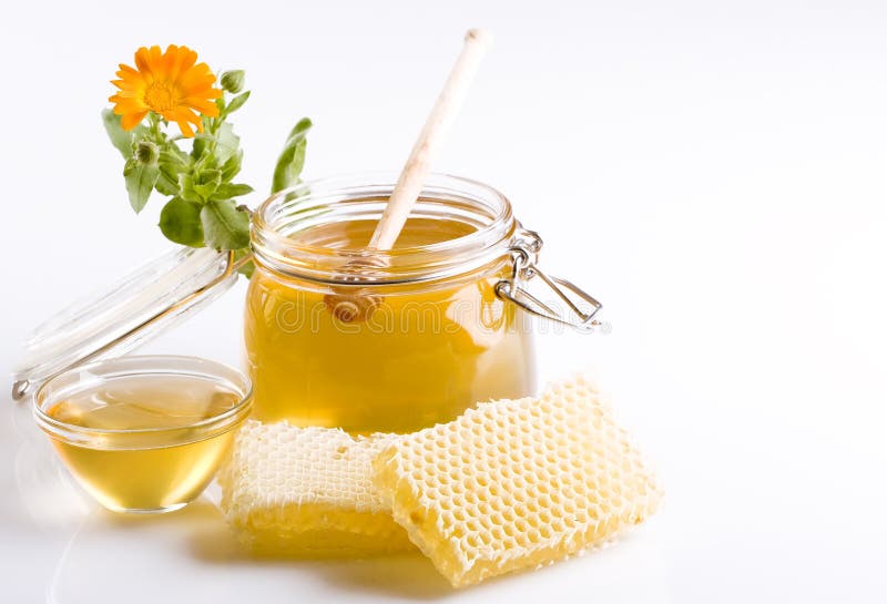 Fresh honey in the comb. stock photo. Image of backgrounds - 35895910