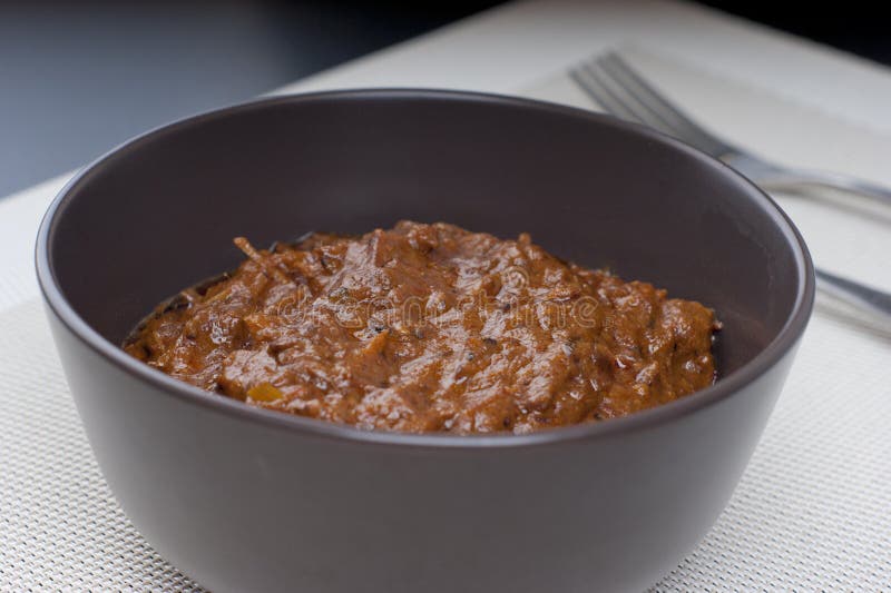 Fresh Hot Spicy Beef Rendang Stock Image - Image of coconut, meal: 27978621