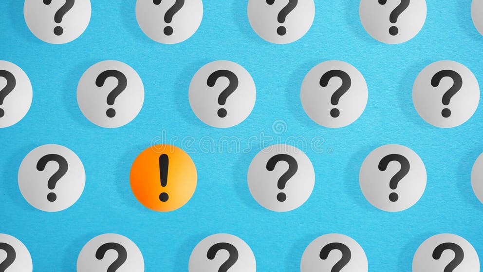 Fresh Idea is Shown Using the Ball with Exclamation Mark. Innovative ...