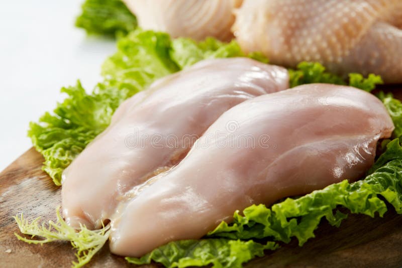Fresh Ingredients, Raw Chicken Breast Stock Image - Image of ingredient ...