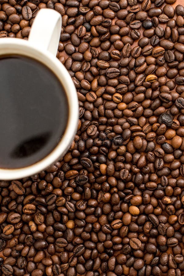 Fresh,invigorating Coffee with Chocolate Stock Image - Image of grain ...