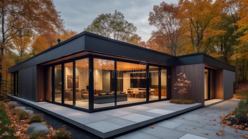 A Fresh and Inviting Facade with Soft Edges and Natural Elements. AI ...