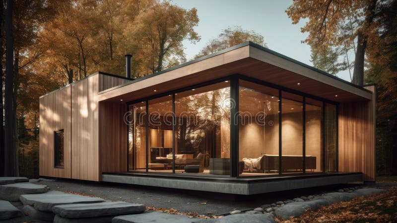 A Fresh and Inviting Facade with Soft Edges and Natural Elements. AI ...