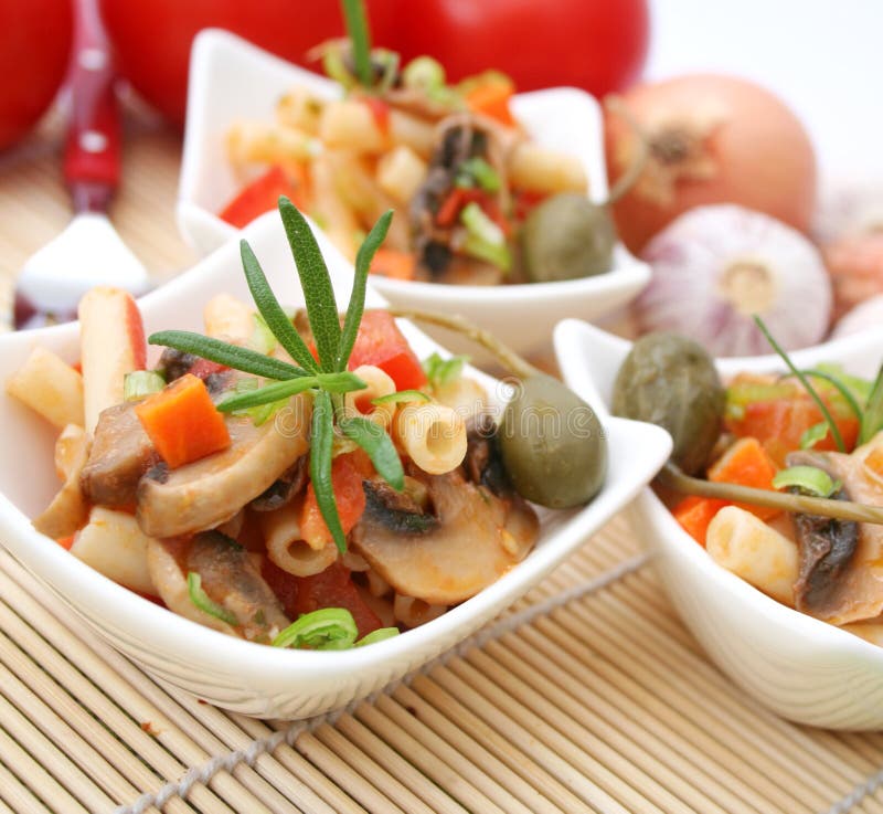 Fresh italian pasta stock photo. Image of capers, italian - 11791050