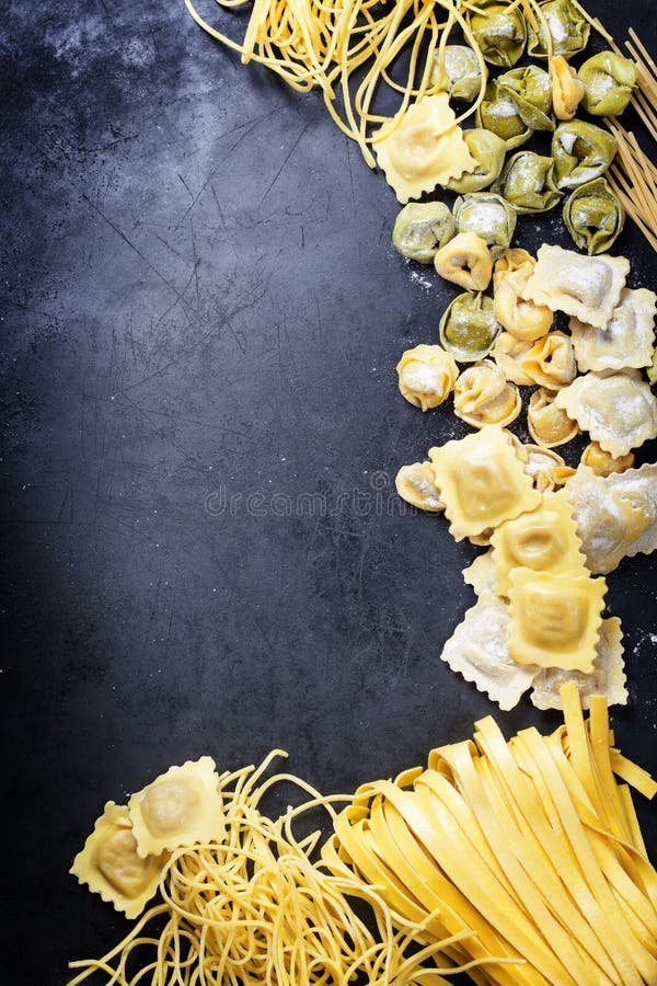 Fresh Italian Pasta stock image. Image of making, healthy - 49361297