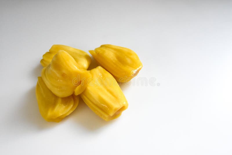 Fresh Jackfruit Fruit on White Background Stock Image - Image of tasty ...