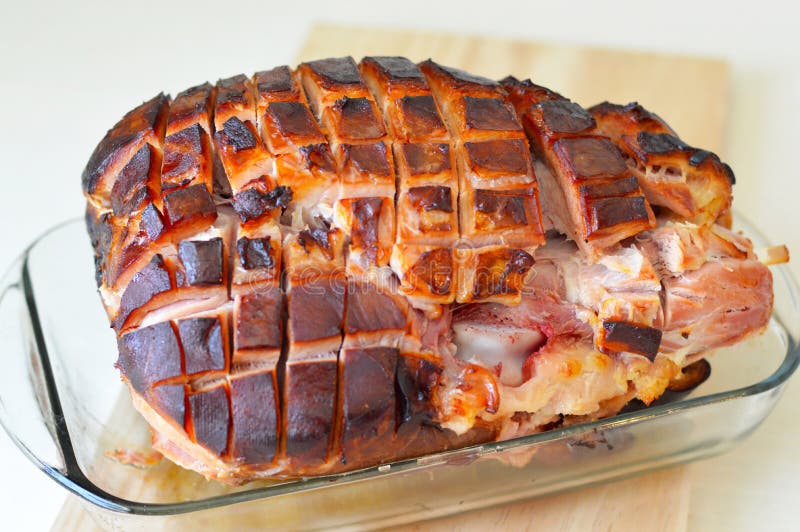 Fresh juicy ham stock photo. Image of pink, glaze, juicy - 69303678