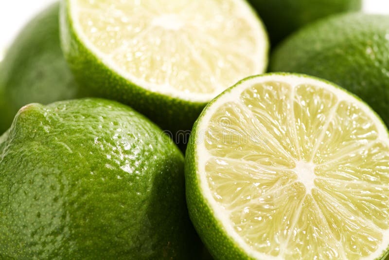 Fresh and Juicy Lime Close-up Stock Image - Image of lime, lifestyle ...