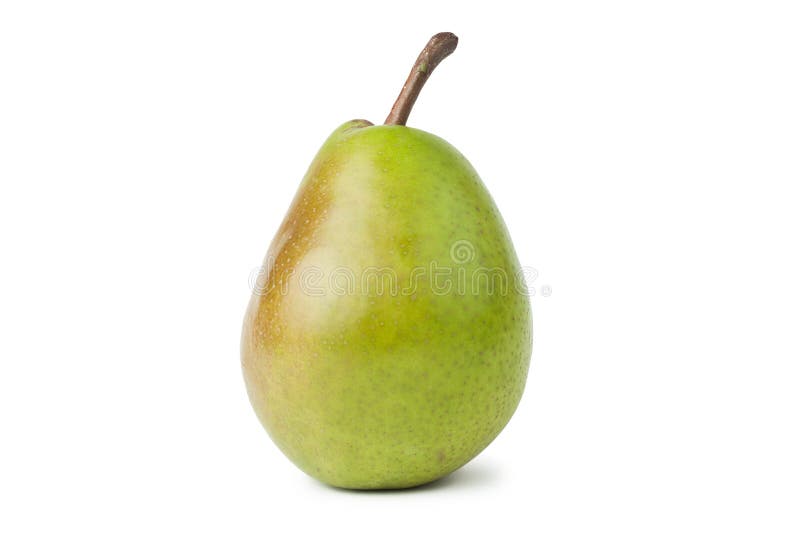 Pear on white stock photo. Image of white, isolated, healthy - 15537184