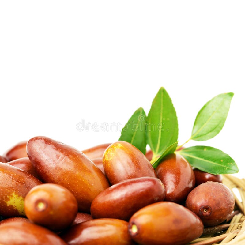 Fresh Jujube/date stock image. Image of texture, agriculture - 13054591