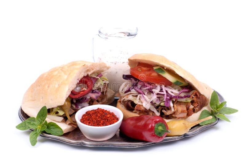 Fresh kebap stock image. Image of bannok, garlic, onions - 31402967