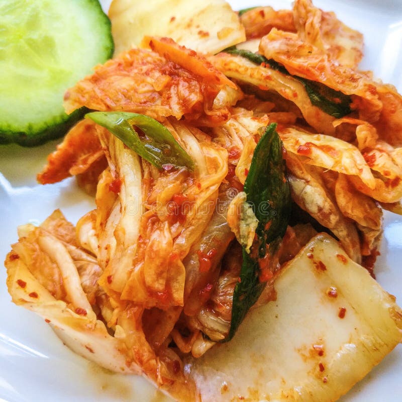Fresh kimchi stock photo. Image of healthyeating, fresh - 86088624