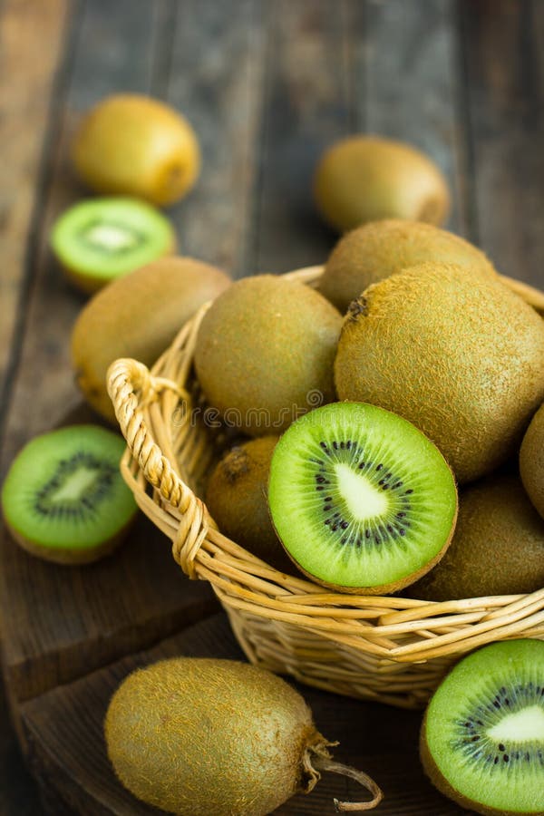 Fresh kiwi fruit stock image. Image of kiwi, fresh, green - 68581909