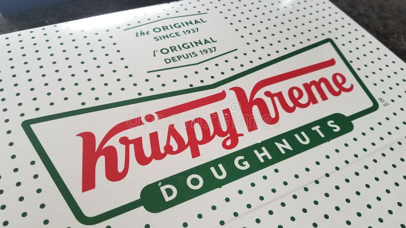 Fresh Krispy Kreme Doughnuts Editorial Photography - Image of kreme ...