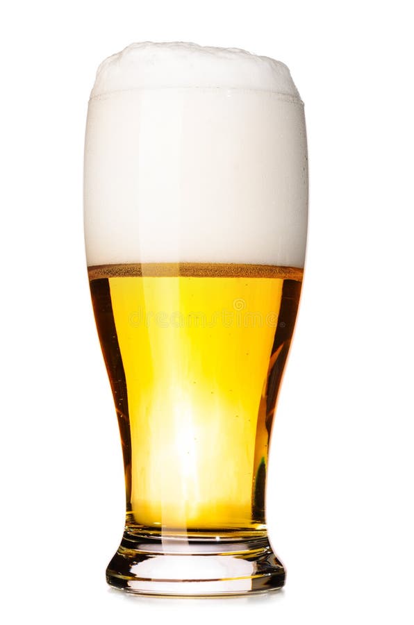 Fresh lager beer stock photo. Image of beer, alcoholic - 32877866