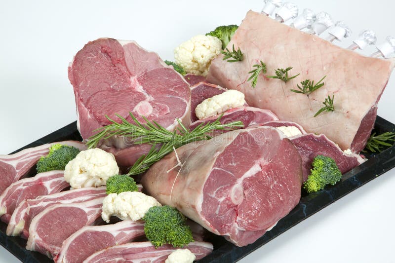 Fresh Lamb stock photo. Image of butcher, fresh, spring - 22253148
