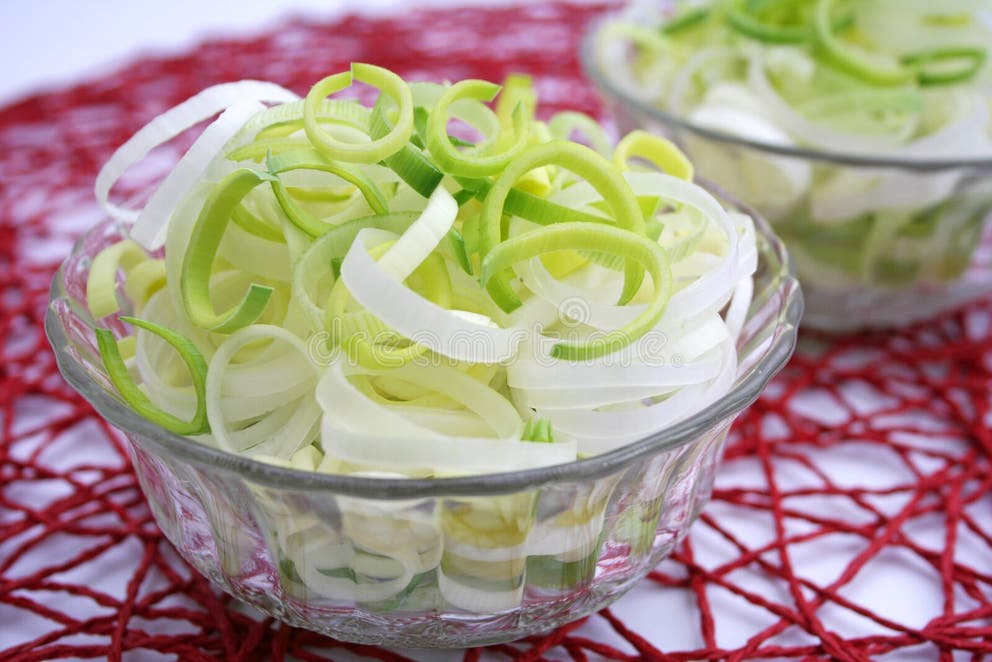 Fresh leek rings stock photo. Image of leak, freshness - 37200112