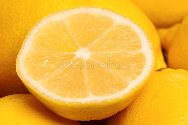 Fresh lemon stock image. Image of citrus, cooking, dessert - 27421393
