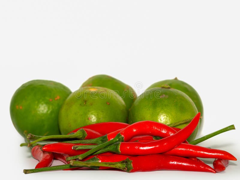 Lemon and chilli close up stock image. Image of peperoncini - 68641083