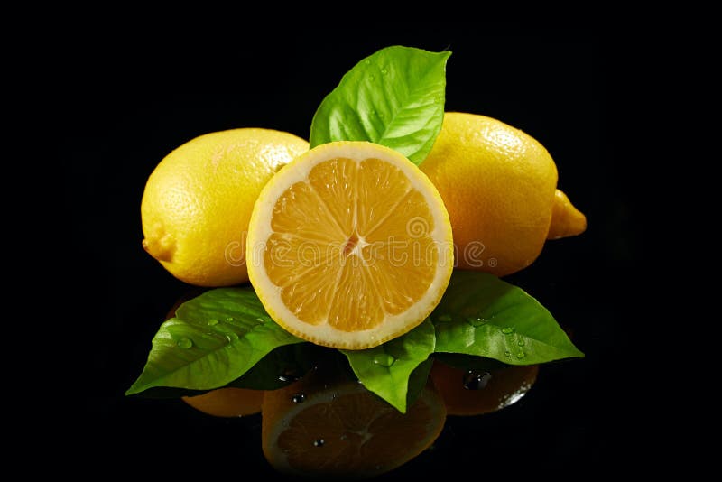 Fresh lemon stock image. Image of healthy, freshness - 35644553