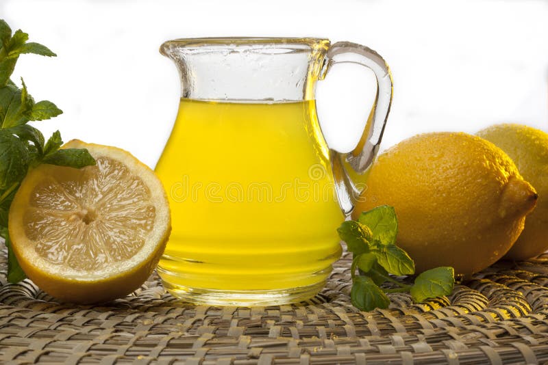 Fresh Lemon Juice stock image. Image of lemon, drink - 36814493