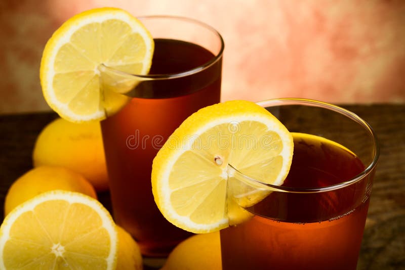 Fresh lemon tea stock photo. Image of cool, sweet, refreshing - 31044658