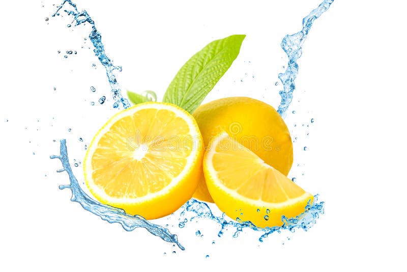 Fresh Lemon and Water Splash on White Background Stock Image - Image of ... Fresh Lemon and Water Splash on White Background Stock Image - Image of ...