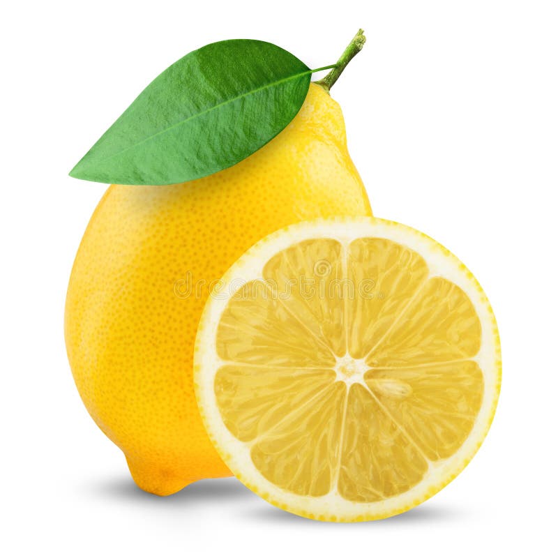 Fresh lemon stock photo. Image of fruit, isolated, white - 29209760