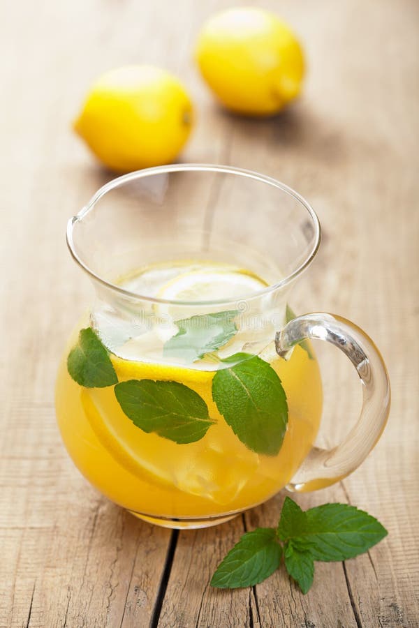 Fresh lemonade stock image. Image of sugar, relaxation - 25888821