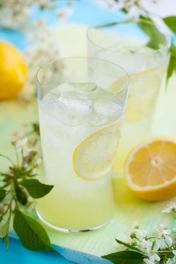 Fresh lemonade stock photo. Image of cool, glass, decoration - 247898220