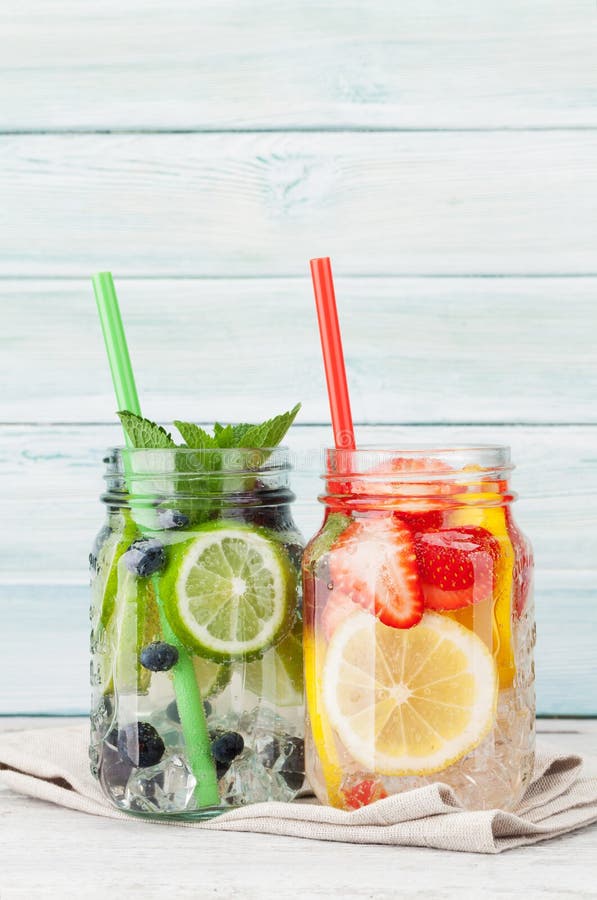 Fresh lemonade jar stock image. Image of drink, fresh - 117245347