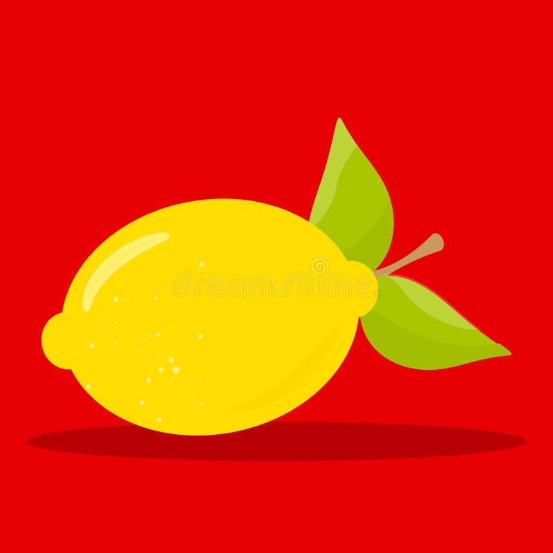 Fresh Lemonade Lemon Leaf 22 Stock Vector - Illustration of vector ...