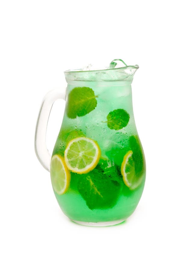 Fresh Lemonade from Lemon Ginger and Mint Stock Image - Image of ...