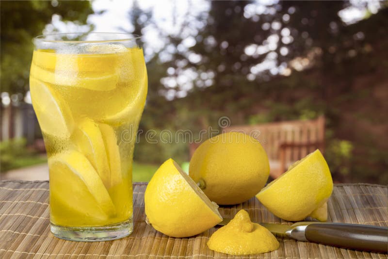 Fresh Lemonade stock photo. Image of spring, lawn, fresh - 58917298