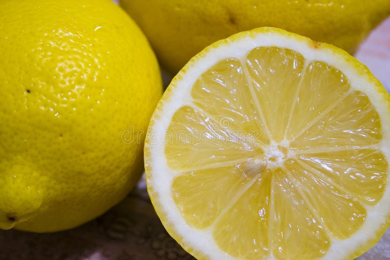 Fresh lemons stock image. Image of citric, yellow, mature - 11628797