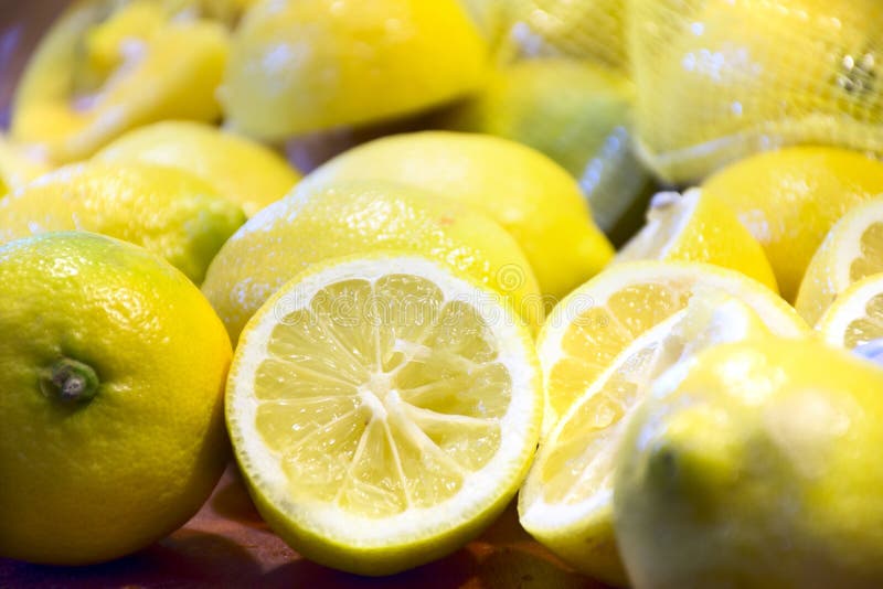 Fresh lemons stock photo. Image of sour, citrus, healthy - 12532832