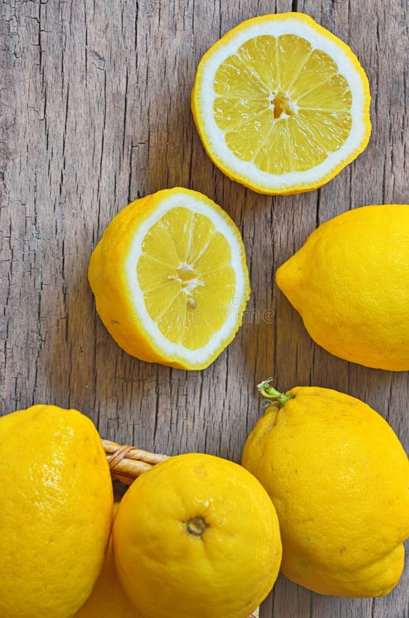 Fresh lemons stock photo. Image of plants, cooking, healthy - 33720044