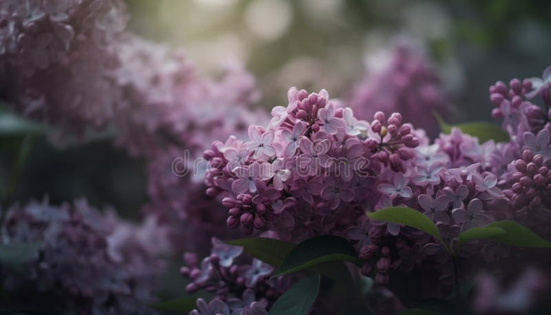 Fresh Lilac Bouquet, Multi Colored Petals in Bloom, Beauty in Nature ...