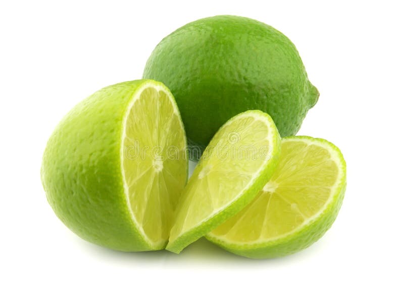 Fresh lime stock image. Image of portion, white, green - 12488721
