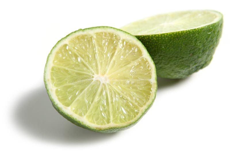 Fresh lime isolated stock photo. Image of lime, closeup - 73214870