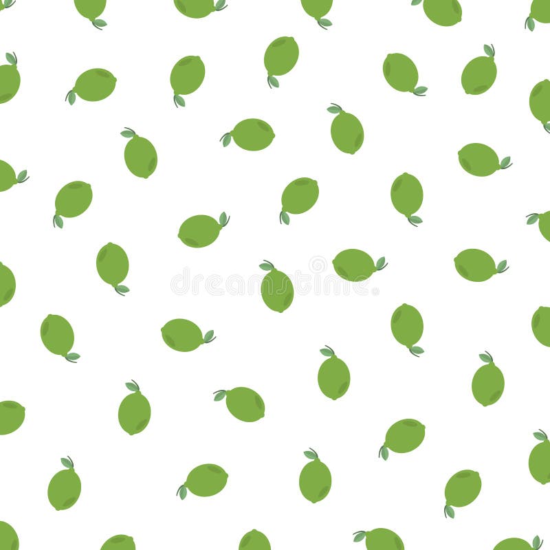 Fresh Lime, Fruit, Animated Vector Illustration Stock Vector ...